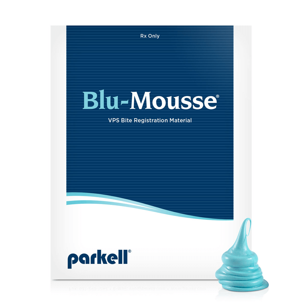 Blu Mousse Bite Registration Material | Prestige Dental